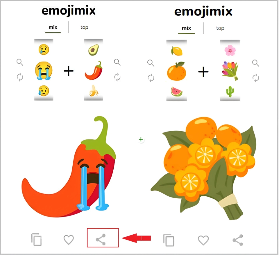 Cách ghép biểu tượng cảm xúc với Emojimix siêu đơn giản
