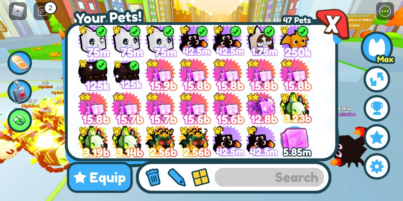 Pet Simulator X - game mô phỏng nuôi boss ảo đáng yêu trên Roblox