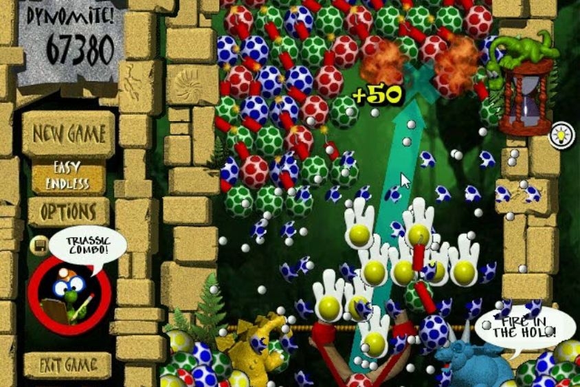 Khám phá Dynomite Deluxe - game bắn trứng khủng long hấp dẫn