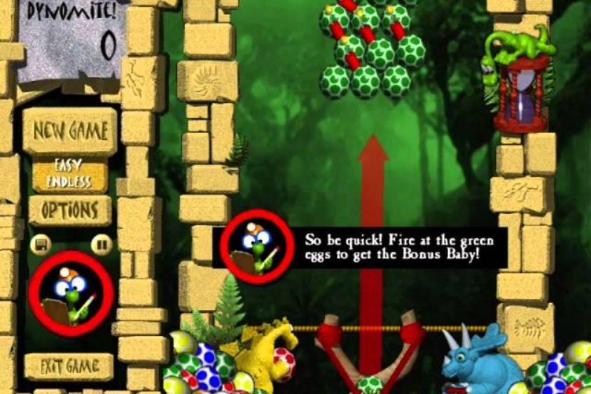 Khám phá Dynomite Deluxe - game bắn trứng khủng long hấp dẫn