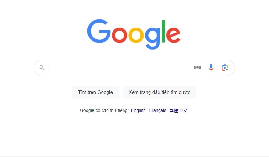 Khám phá giao diện Google in 1998: Đơn giản trực quan, dễ sử dụng