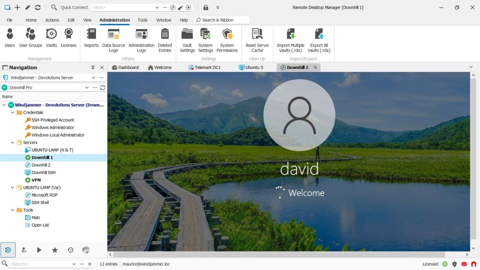 Remote Desktop Manager - Phần mềm quản lý kết nối máy tính từ xa