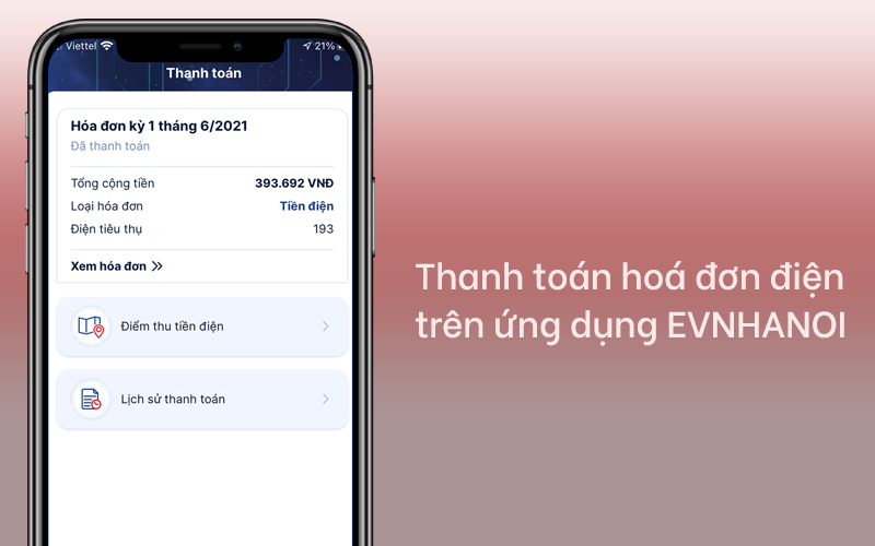 Tìm hiểu EVNHANOI: Ứng dụng giúp xem điện năng tiêu thụ hằng ngày
