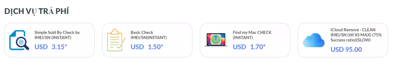 iUnlocker: Giải pháp đơn giản cho việc kiểm tra IMEI nhanh chóng