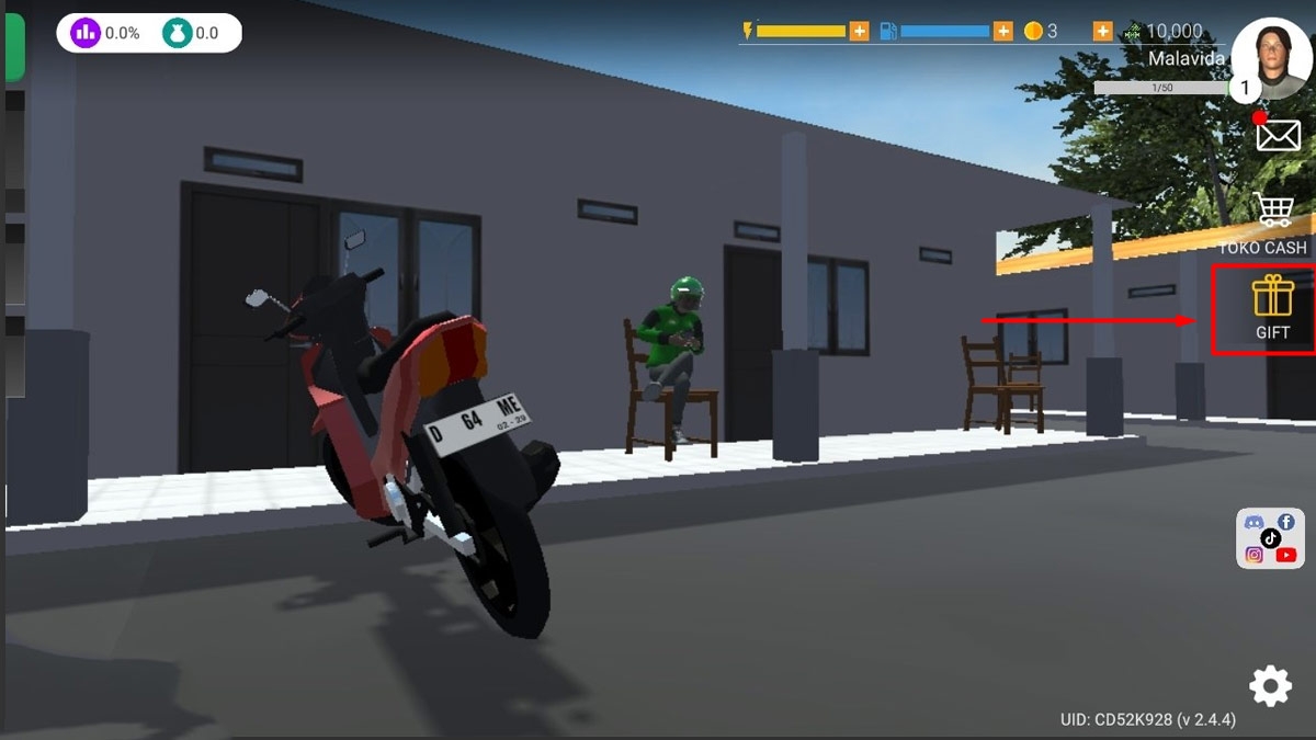 Danh sách mã code Ojol The Game mới tháng 5/2024 và cách nhập