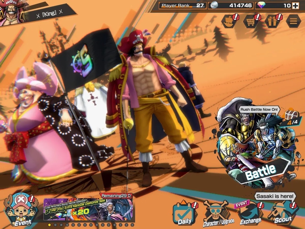 Tải One Piece Bounty Rush để trở thành một hải tặc thực thụ