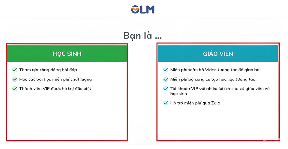 OLM.VN là gì? Từ A-Z cách sử dụng website học trực tuyến miễn phí