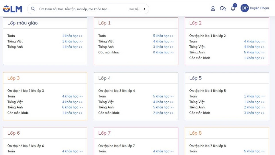 OLM.VN là gì? Từ A-Z cách sử dụng website học trực tuyến miễn phí