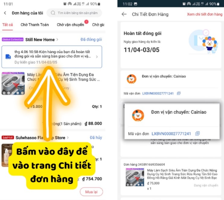 Cainiao Lazada là gì? Những điều cần biết về mã vận đơn Cainiao