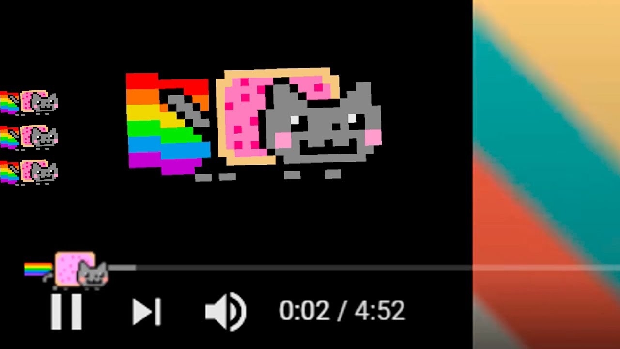 Cách đổi hiệu ứng mèo Nyan Cat cho thanh tiến trình YouTube