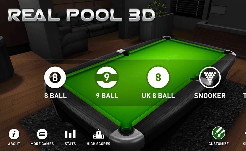 Real Pool 3D: Trò chơi bi-a trực tuyến hay nhất, đồ họa chân thực