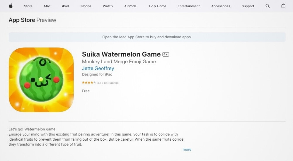 Cách tải Suika Game - Trò chơi giải đố chủ đề trái cây thú vị