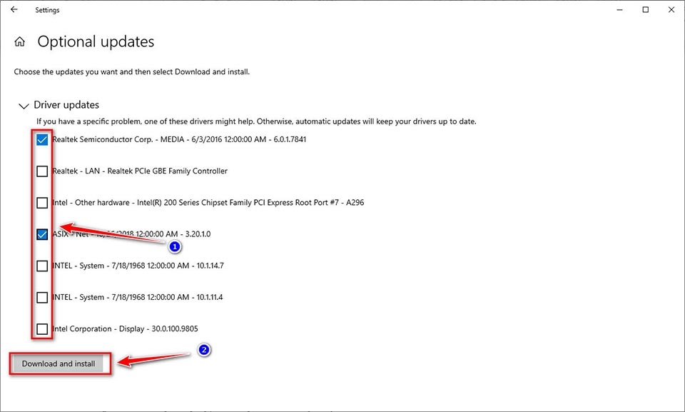 Cách download driver đầy đủ và chính xác cho máy tính Windows
