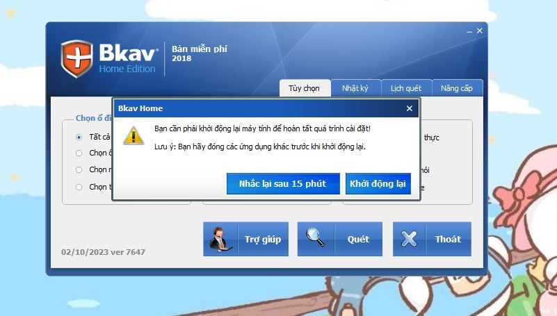 Hướng dẫn cách tải phần mềm Bkav Home, cách sử dụng phần mềm