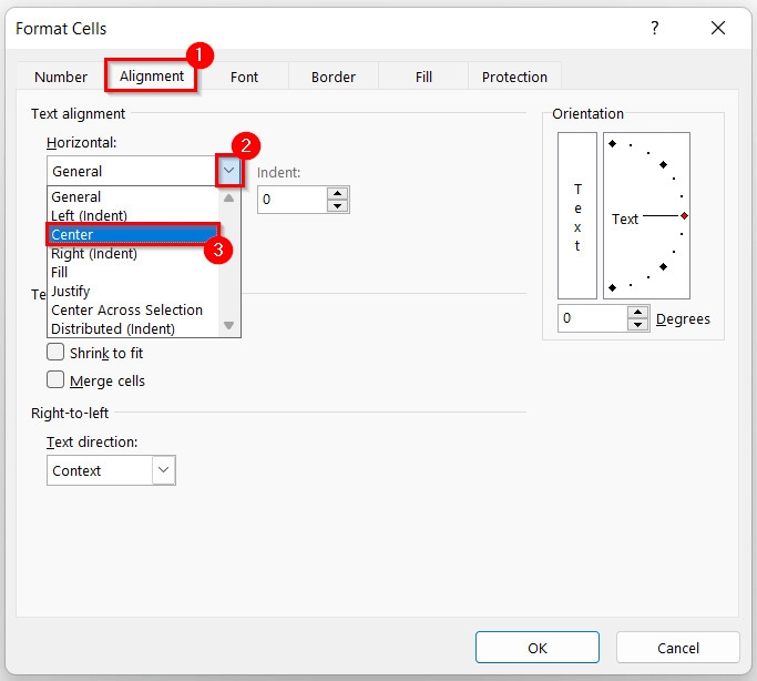 Bật mí cách căn chữ giữa ô trong Excel tạo bảng dữ chuyên nghiệp