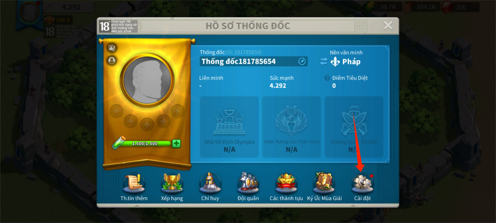 Tổng hợp code Rise of Kingdoms mới nhất 12/2025 và cách nhập