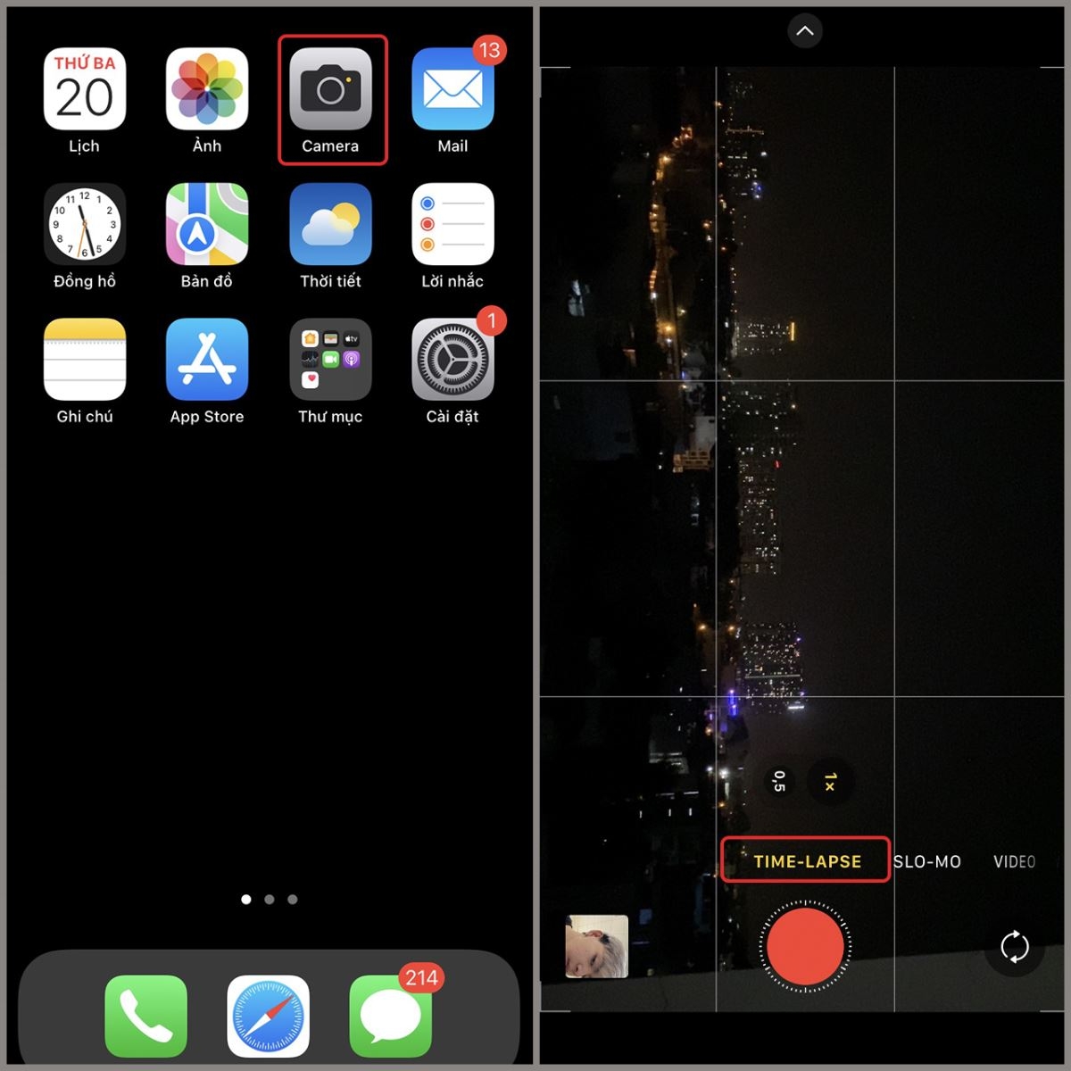 Hướng dẫn quay Time Lapse trên iPhone cực dễ dàng, nhanh chóng