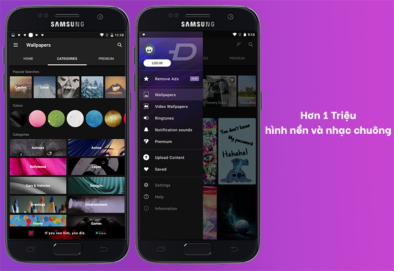 ZEDGE™ Wallpapers & Ringtones - Ứng dụng nhạc chuông và hình nền