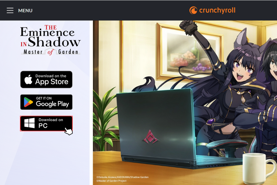 Cách cài đặt The Eminence in Shadow Game trên điện thoại và PC