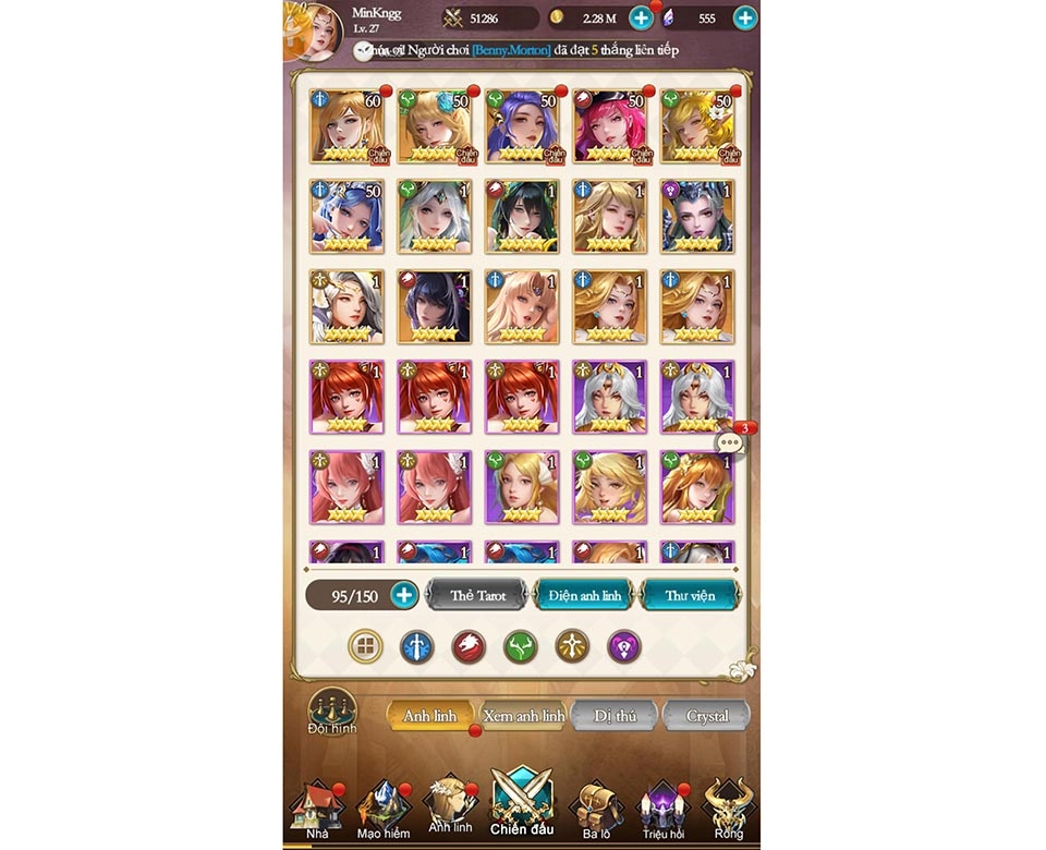 Tổng hợp các mẹo chơi game Goddess Era để lên cấp nhanh