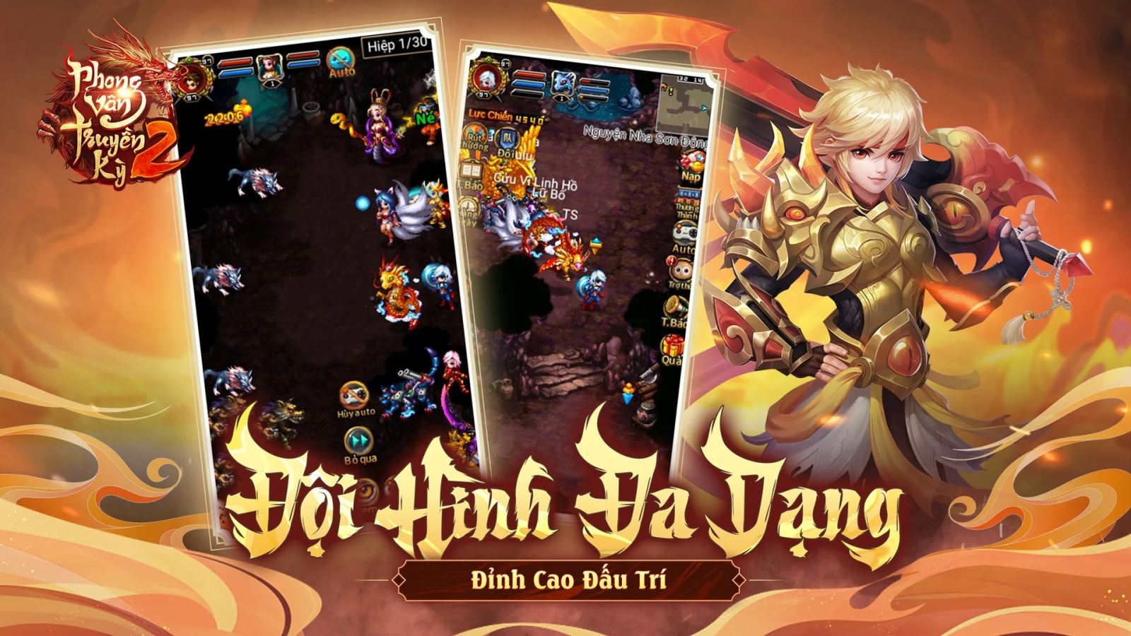 Phong Vân Truyền Kỳ 2: Kế thừa bom tấn turn-based 10 năm tuổi