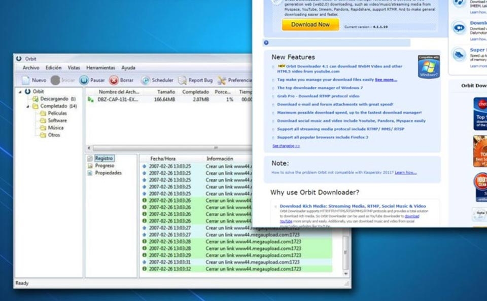 Orbit Downloader: Phần mềm hỗ trợ và quản lý download cho Windows