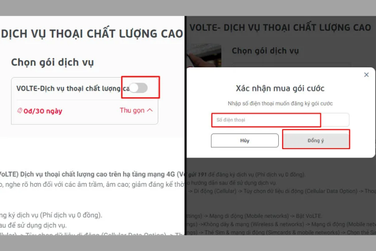 Mách bạn cách đăng ký VoLTE Viettel cực đơn giản