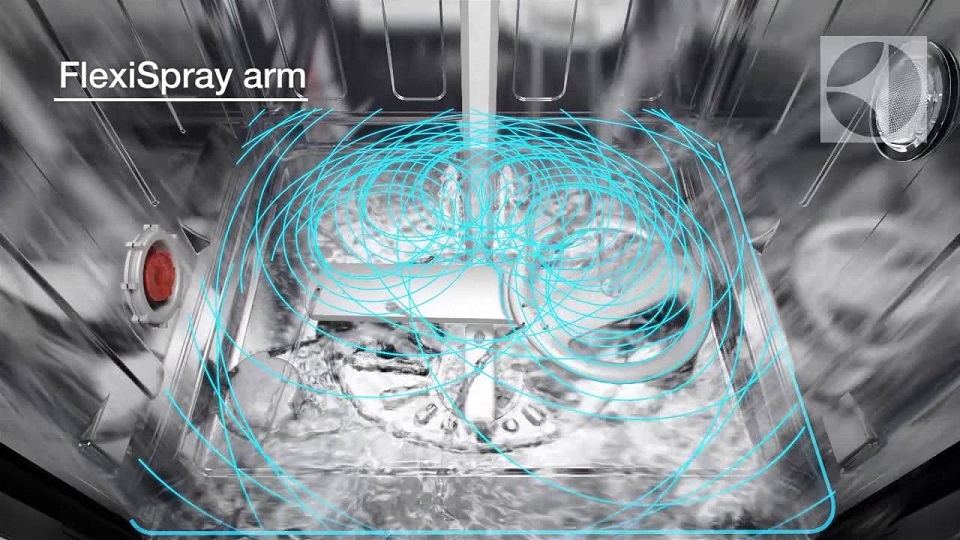 Công nghệ FlexiSpray - Giải pháp rửa chén thông minh, hiện đại