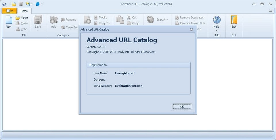 Tải phần mềm Advanced URL Catalog, công cụ quản lý Bookmark