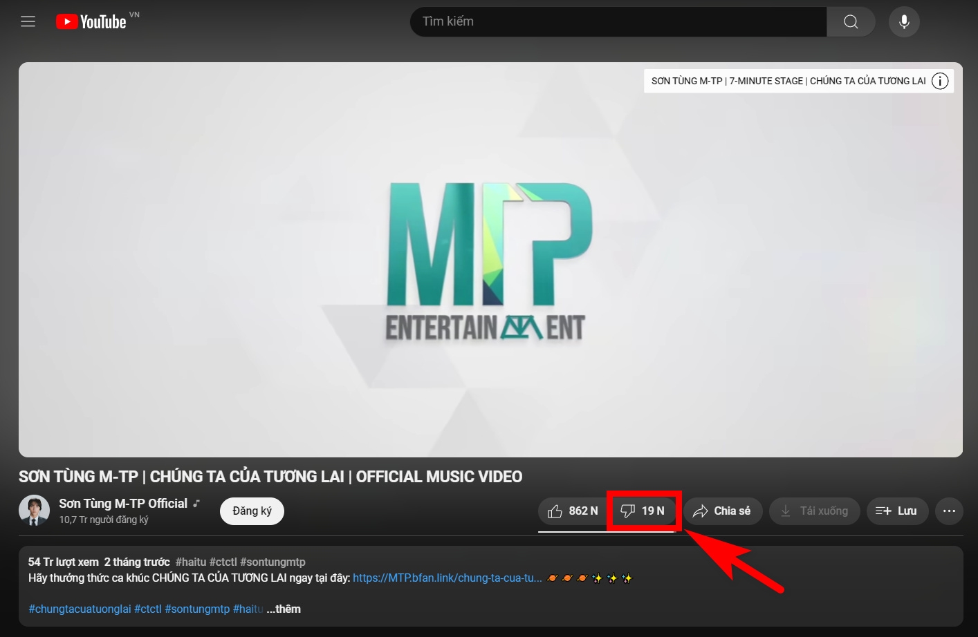 Hướng dẫn chi tiết cách xem lượt dislike trên YouTube