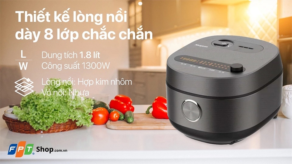 Men pha lê siêu cứng: Bí quyết nấu cơm ngon, dẻo, thơm mỗi ngày!