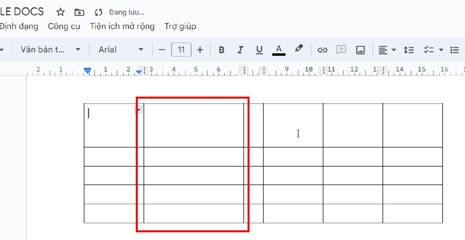 Hướng dẫn cách tạo bảng trong Google Docs nhanh chóng, đơn giản