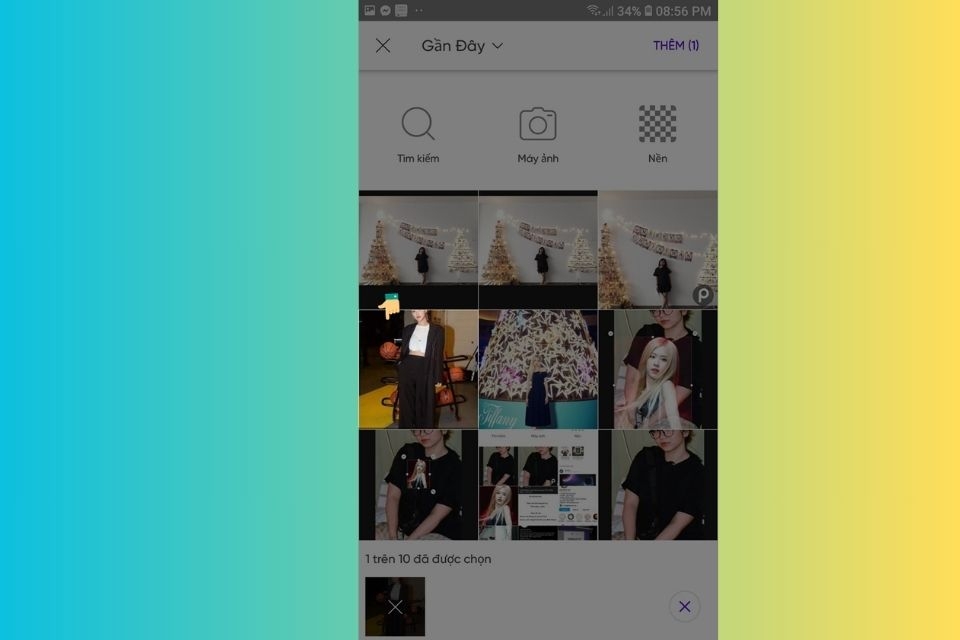 Ghép ảnh call video với người nổi tiếng siêu dễ bằng PicsArt