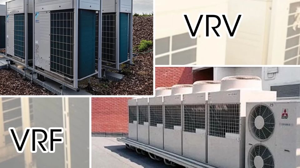 VRV là gì? VRF là gì? Ưu điểm và nhược điểm của VRV/VRF