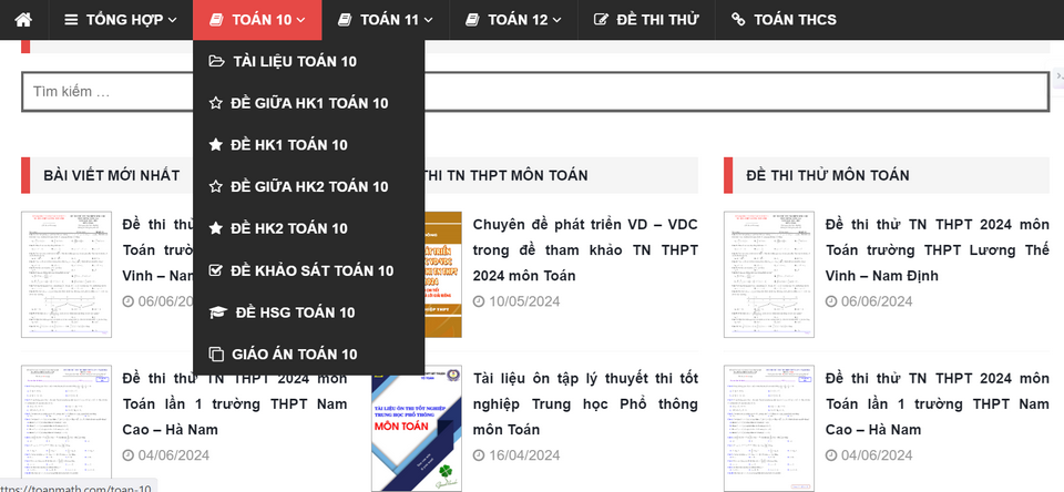 Toán Math – Trang web hỗ trợ học toán trực tuyến thông minh