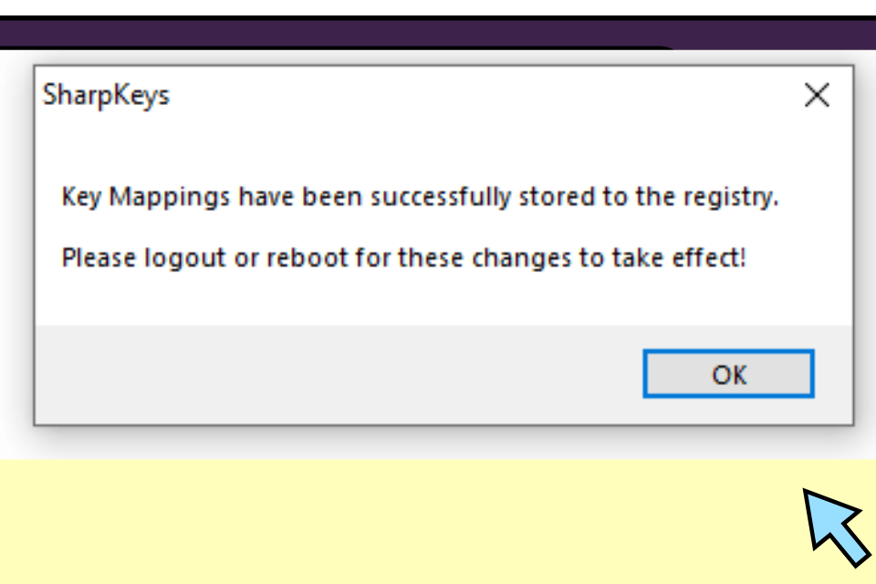 Hướng dẫn sử dụng phần mềm SharpKeys để ánh xạ lại bàn phím