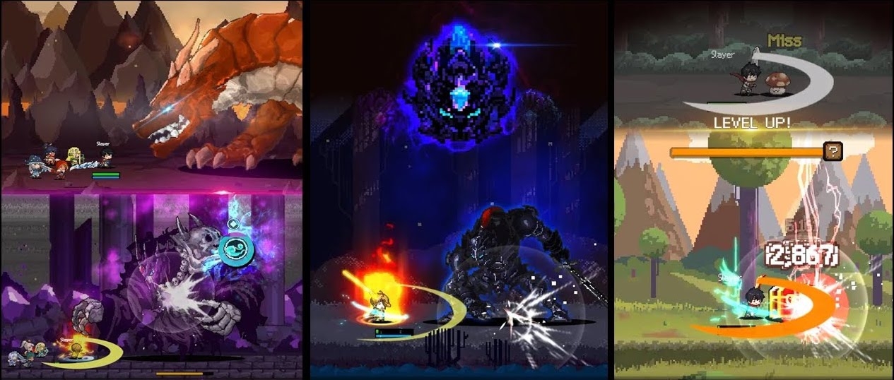 Slayer Legend - game nhập vai idle với đồ hoạ pixel đầy hoài niệm