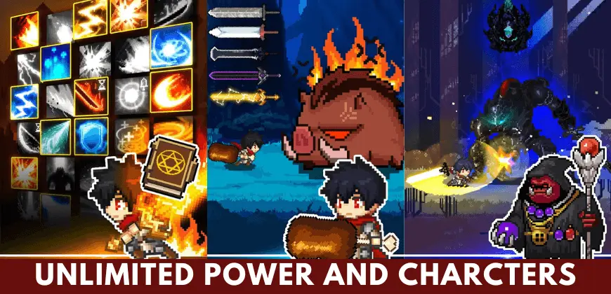 Slayer Legend - game nhập vai idle với đồ hoạ pixel đầy hoài niệm