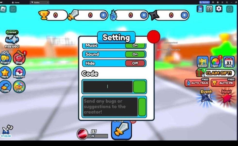 Code Anime Energy Clash Simulator mới năm 2025 - Cách nhập