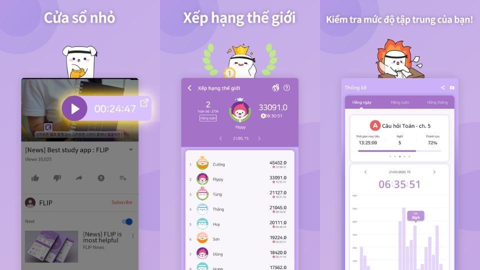 FLIP - "Trợ lý" đắc lực giúp bạn tập trung, đạt kết quả vượt trội