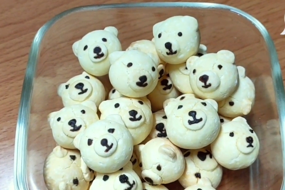 Cách làm bánh gấu ngọt béo thơm ngon, xinh xắn cho bé yêu