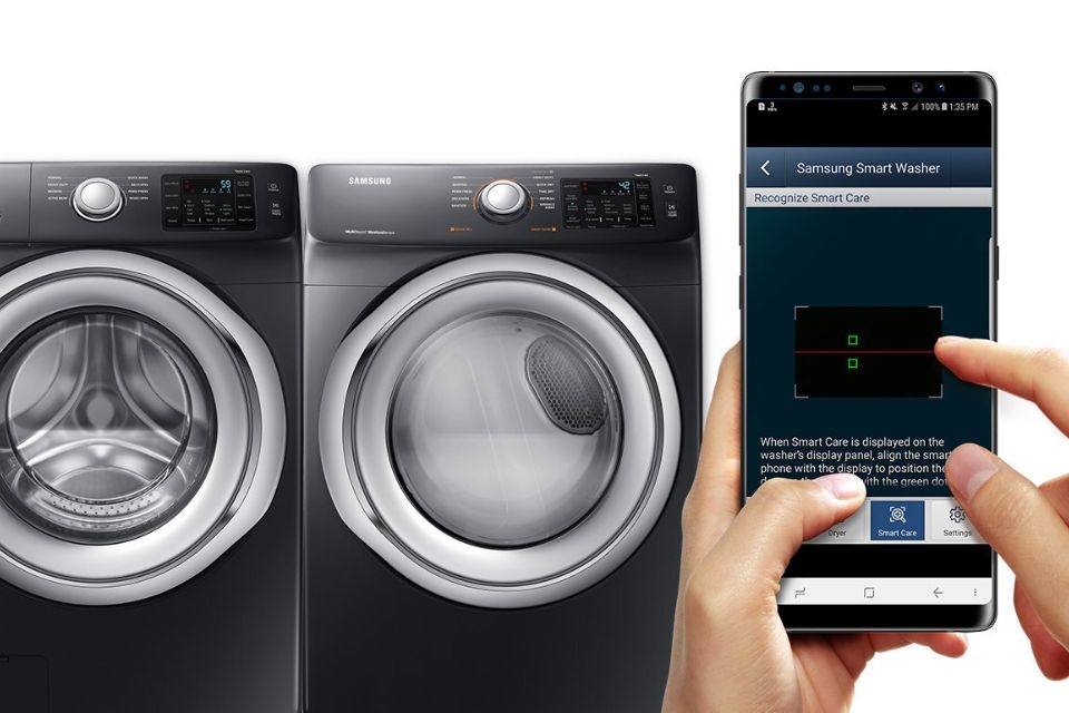 Cách dùng tính năng Smart Care trên máy giặt Samsung hiệu quả