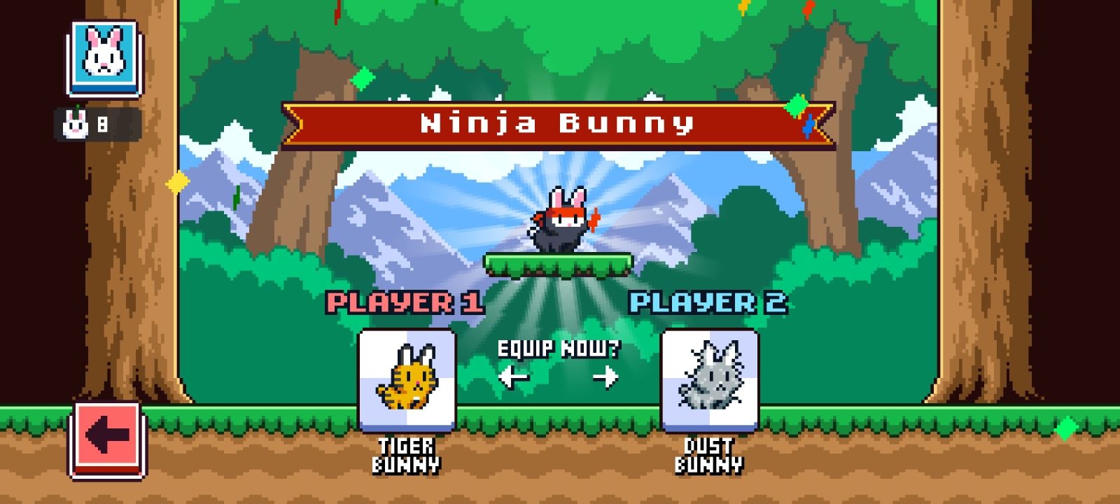 Poor Bunny - game thỏ ăn cà rốt cổ điển kết hợp yếu tố platform