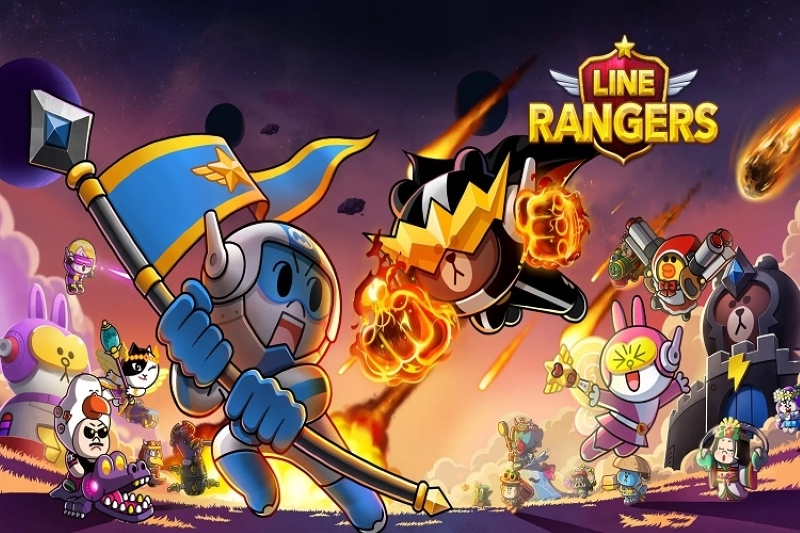 Tải LINE Rangers: Game sticker đại chiến hấp dẫn trên mobile