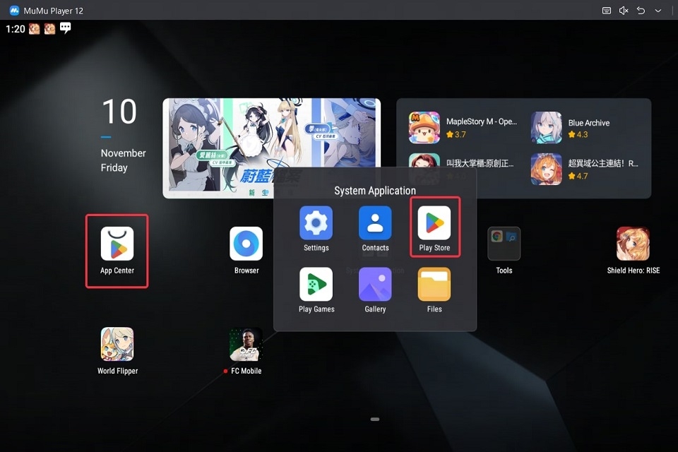 Mumu Player: Trình giả lập Android miễn phí chơi game, giải trí