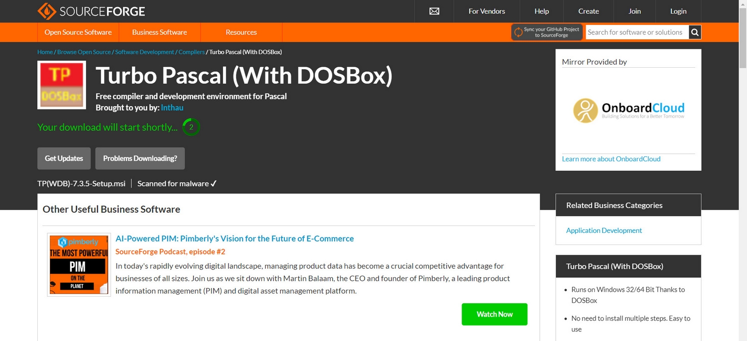 Phần mềm Turbo Pascal: Công cụ lập trình đơn giản mà hiệu quả