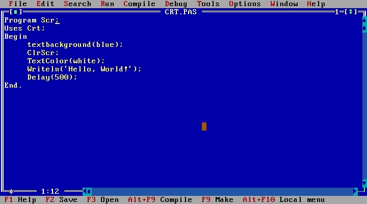 Phần mềm Turbo Pascal: Công cụ lập trình đơn giản mà hiệu quả