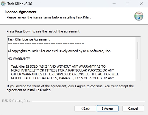 Tải về Task Killer: Công cụ giúp đóng ứng dụng khi máy tính treo