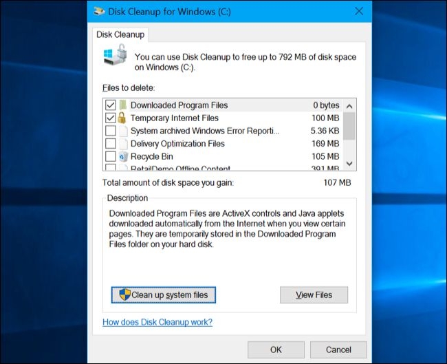 Hướng dẫn dọn dẹp Windows 10 sau khi cài April Update