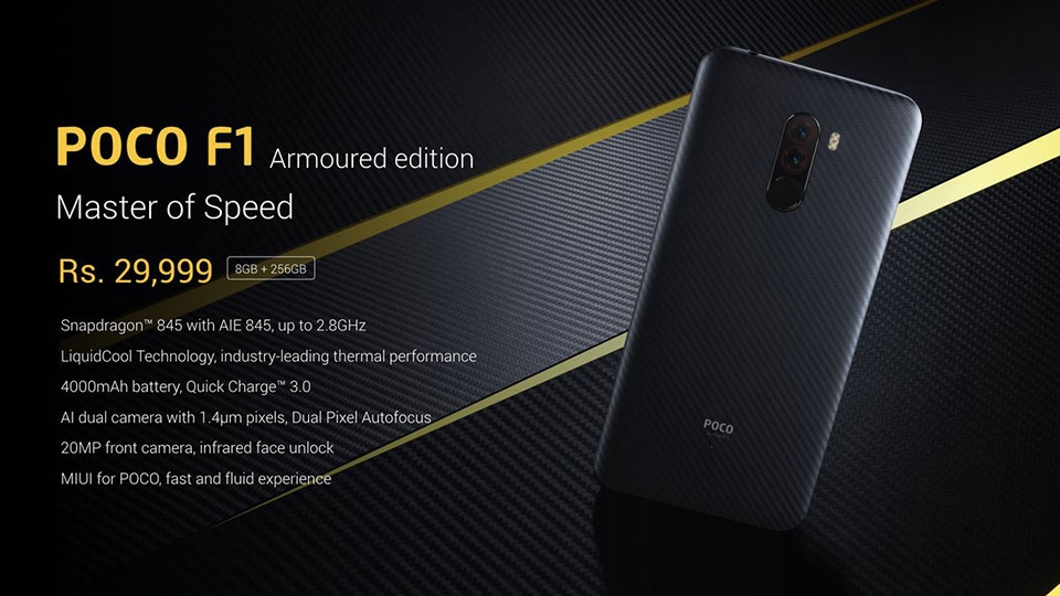 Mọi thứ về Xiaomi POCO F1 vừa ra mắt